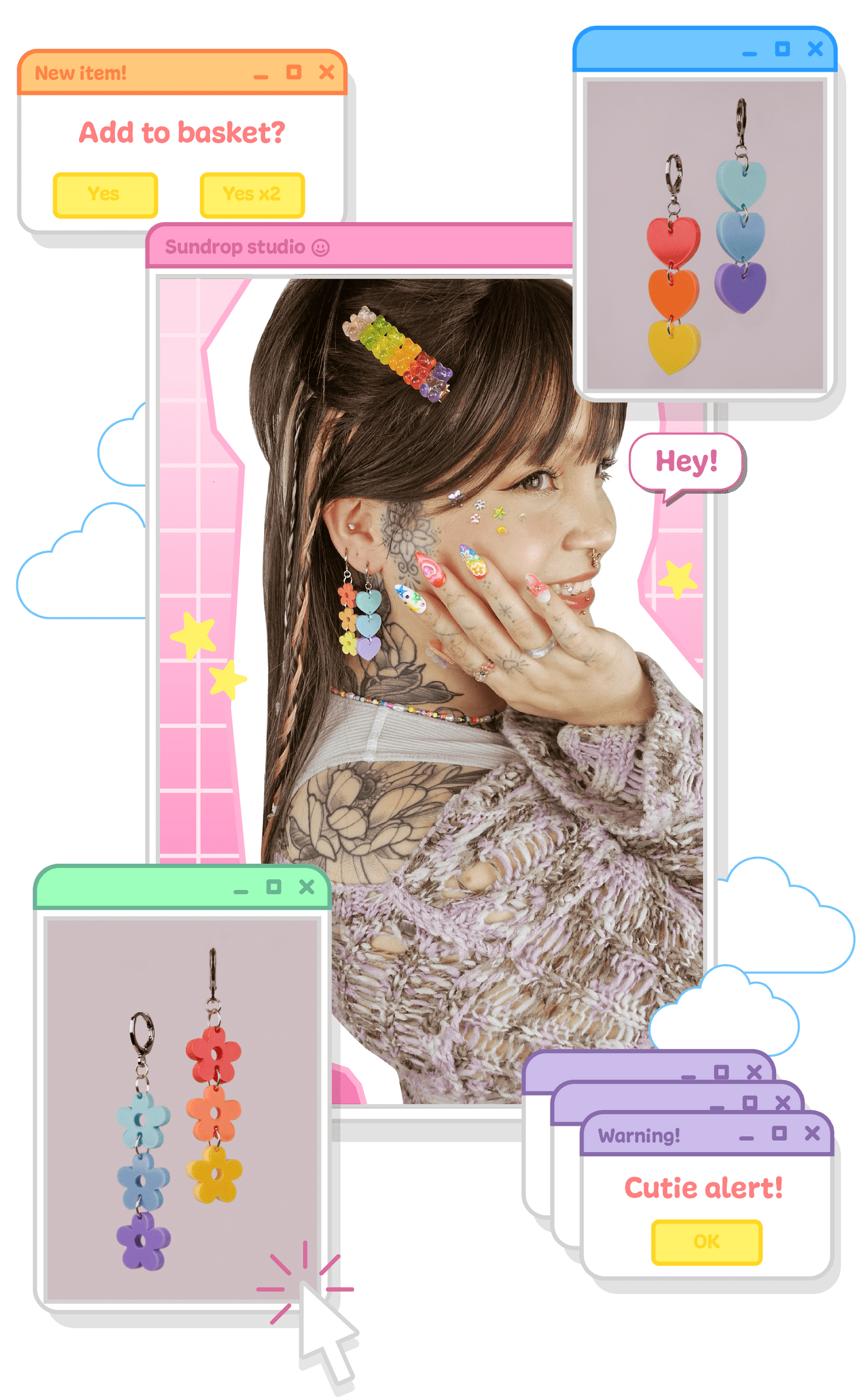 Sundrop Studio I Hancrafted Acrylic Earrings I 300+ 5 Star Reviews